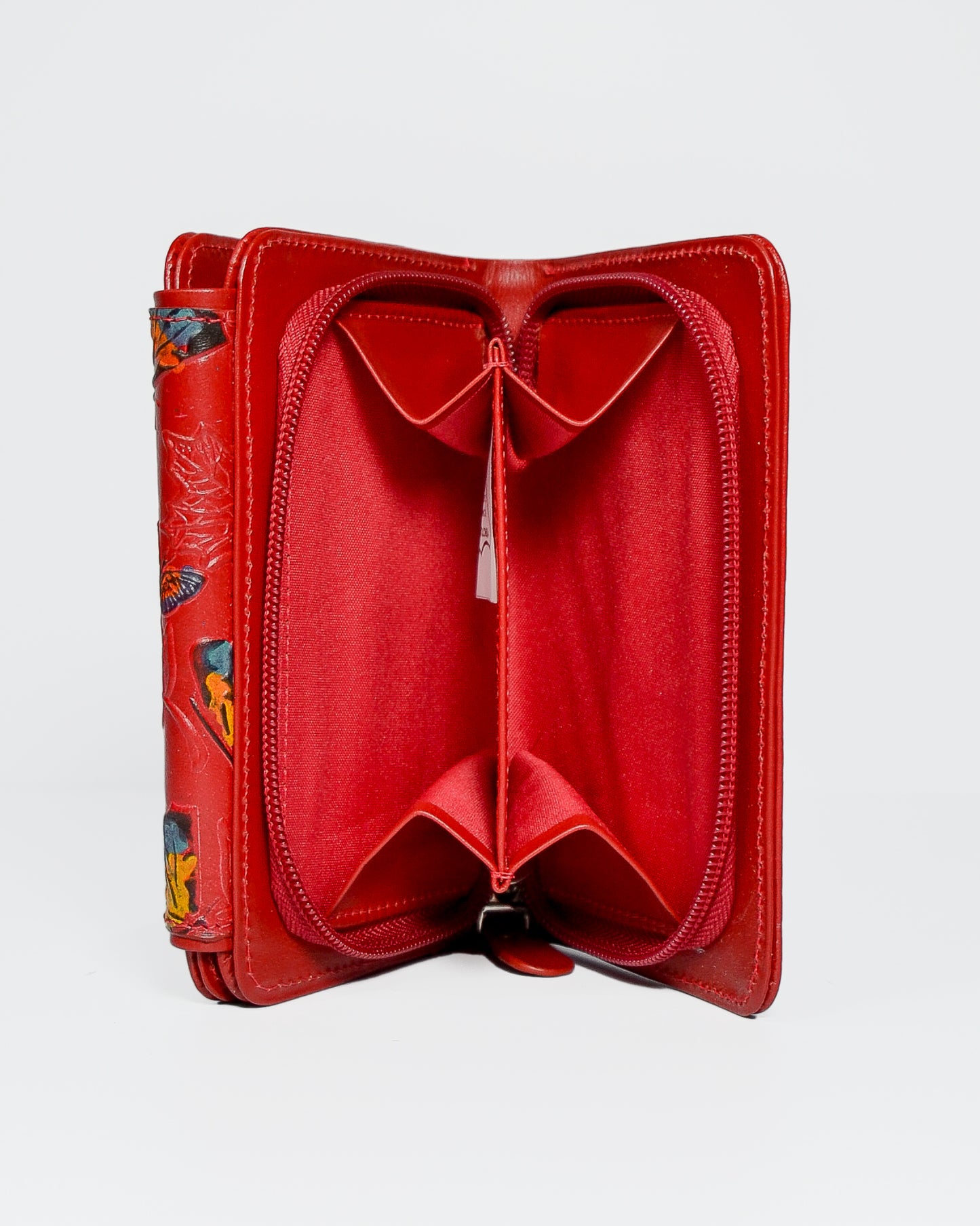 Billetera de dama mediana roja – Billeteras Medellín